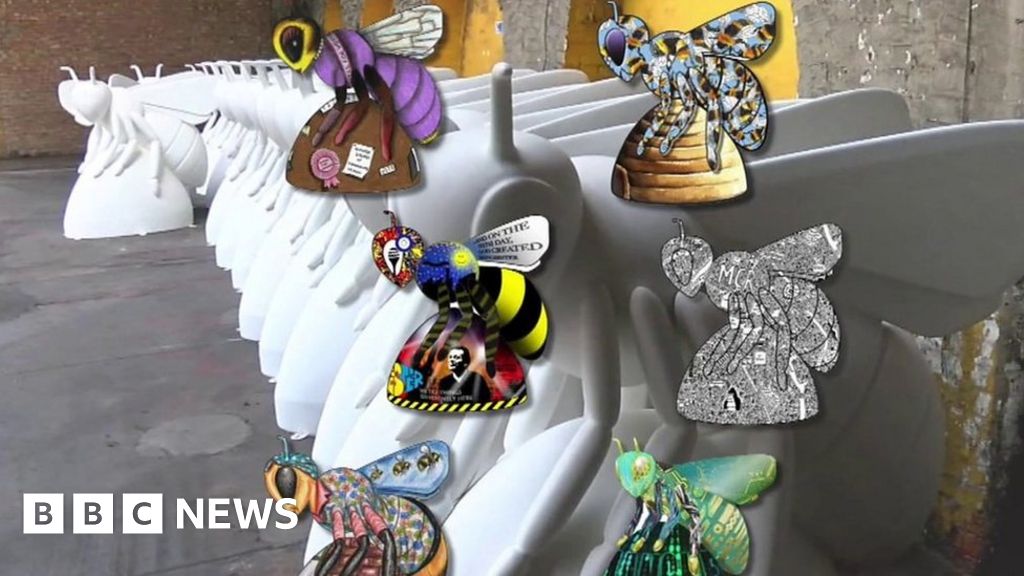 Manchester's Bee in the City designs chosen - BBC News
