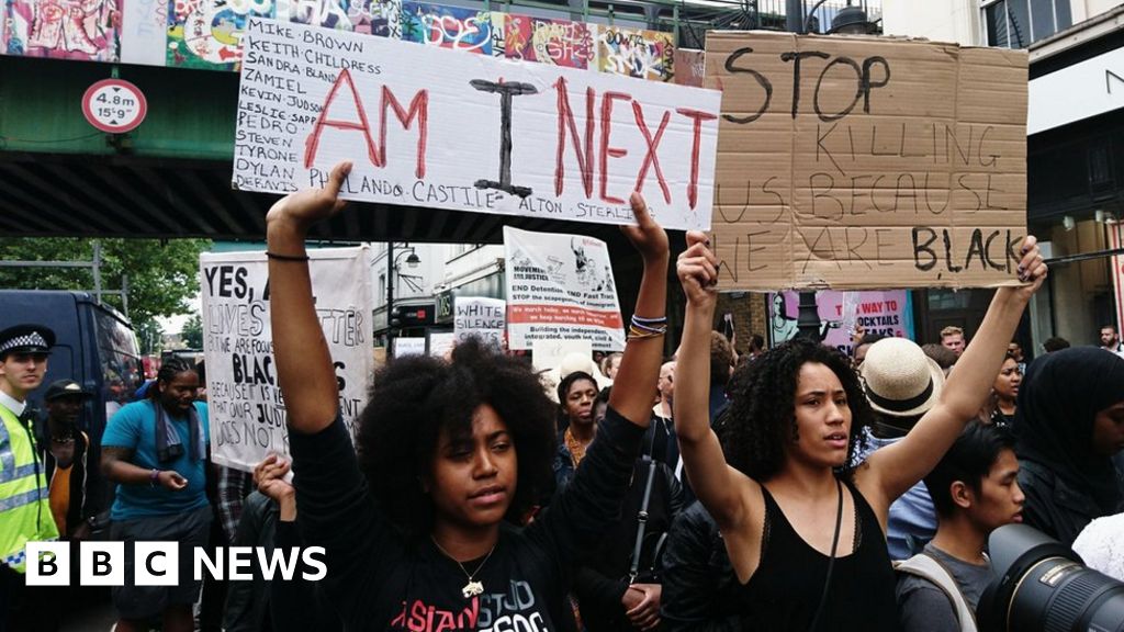 Black Lives Matter: Brixton march during second day of London protests ...