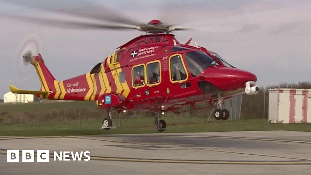 Cornwall Air Ambulance attended more than 1,000 missions in 2021