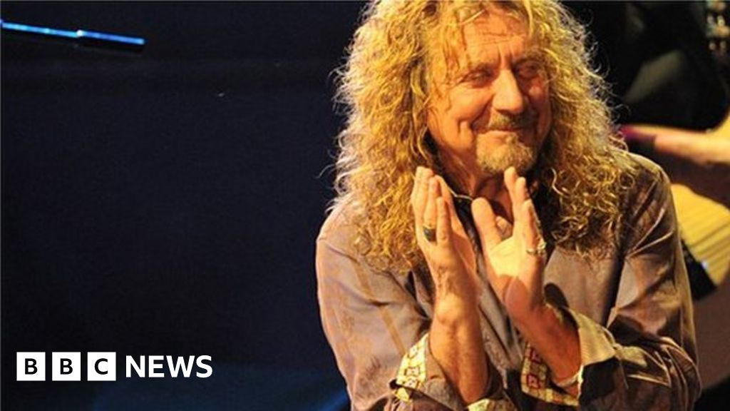 Ysgol OM Edwards pupils to open show for Robert Plant - BBC News