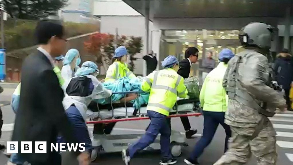 North Korea defector who crossed DMZ 'was shot five times' - BBC News