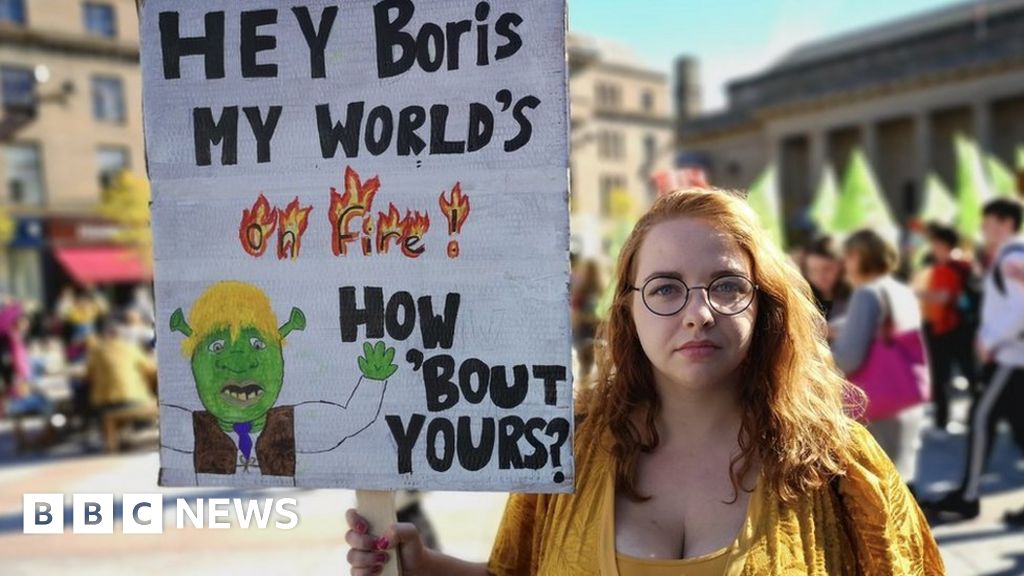 Climate change protests in Scotland: 'It's up to us'