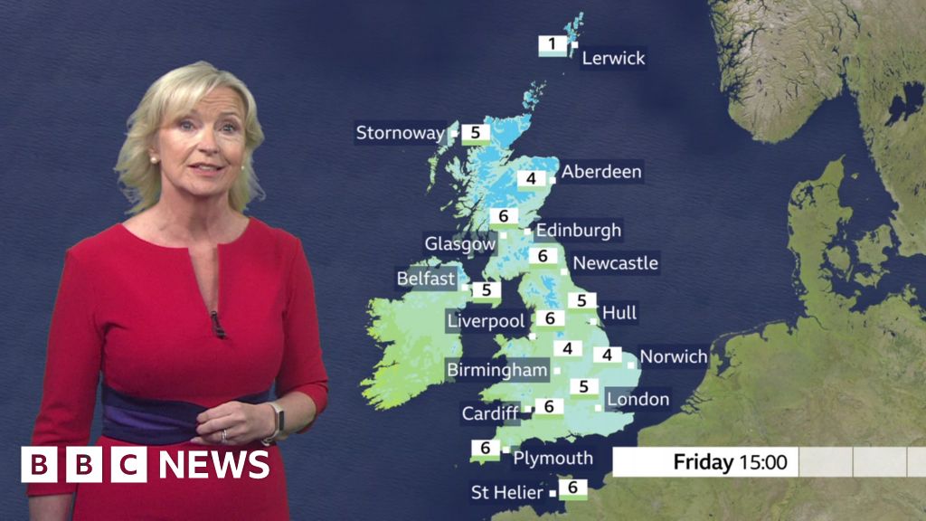 UK weather forecast: We're in for a cold week - BBC News