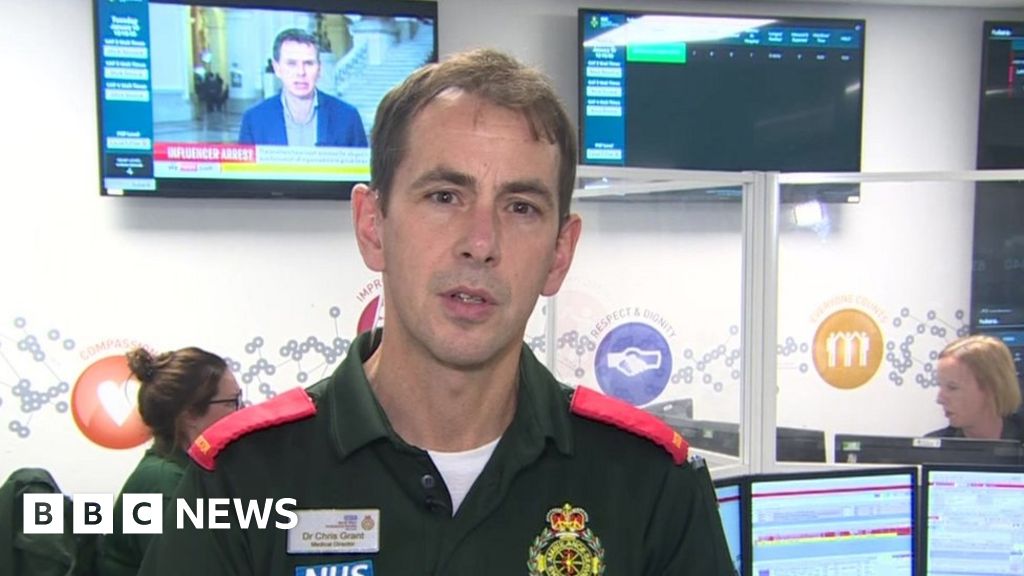 North West Ambulance Service boss disheartened by pressure on staff ...