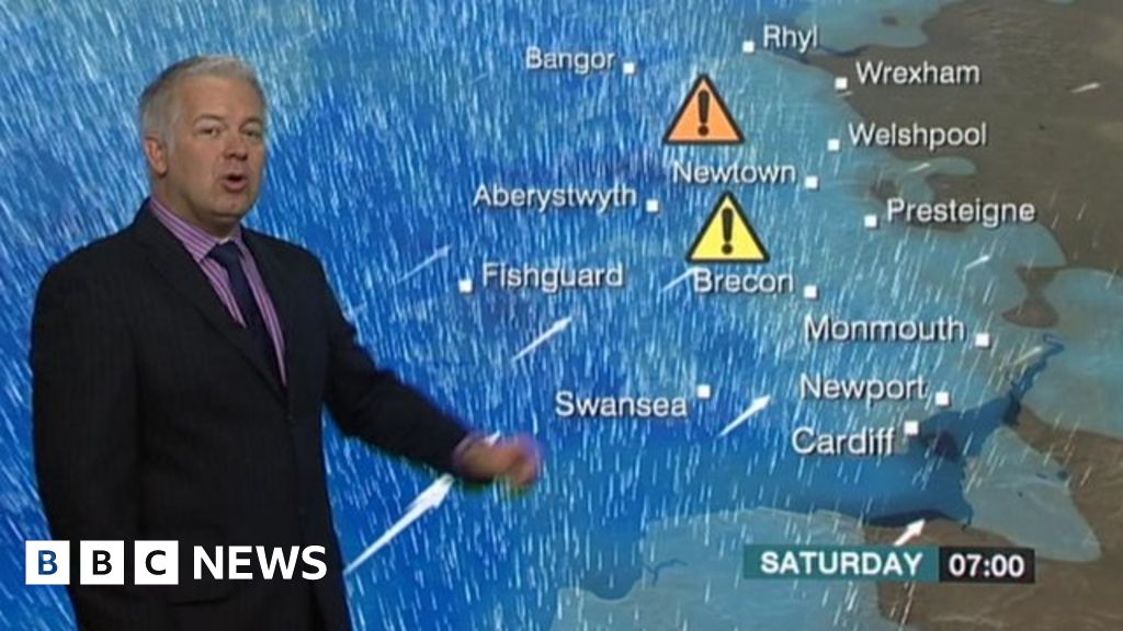 Wet and windy weather forecast for Wales - BBC News