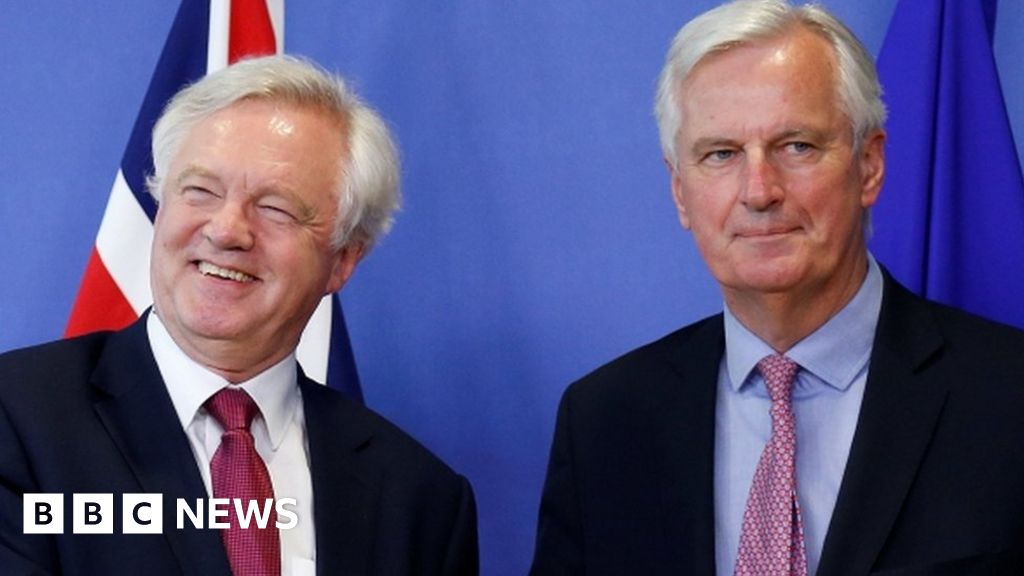 Brexit: David Davis plays down trade talks delay claims