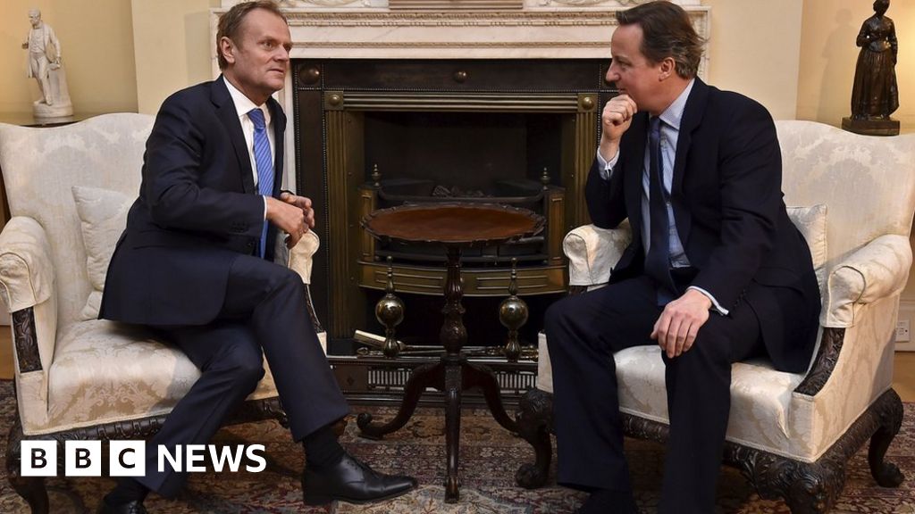 Donald Tusk: 'Real' risk of break-up over EU referendum talks - BBC News