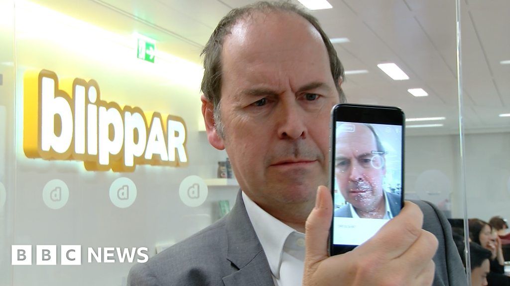 Facial scan app wants to get to know you - BBC News