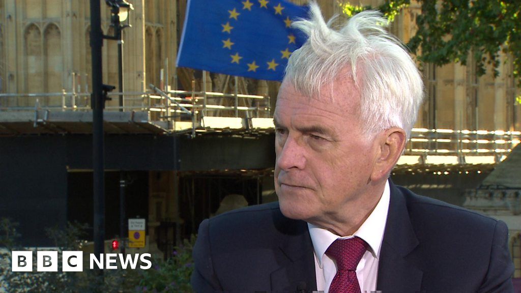 John McDonnell: Labour 'putting the country before party' - BBC News