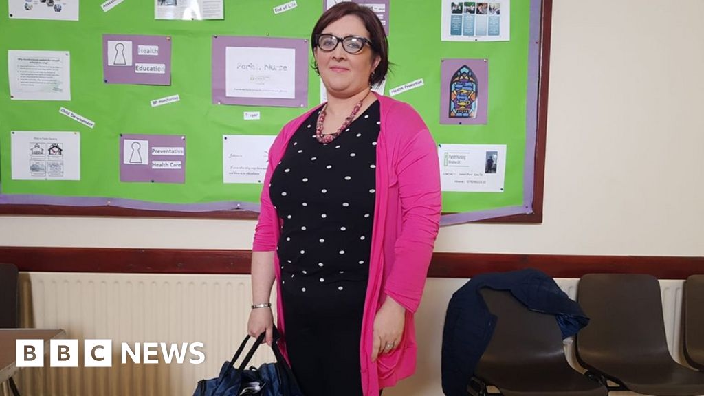 Parish nurse Jennifer Gault is a first in Northern Ireland - BBC News