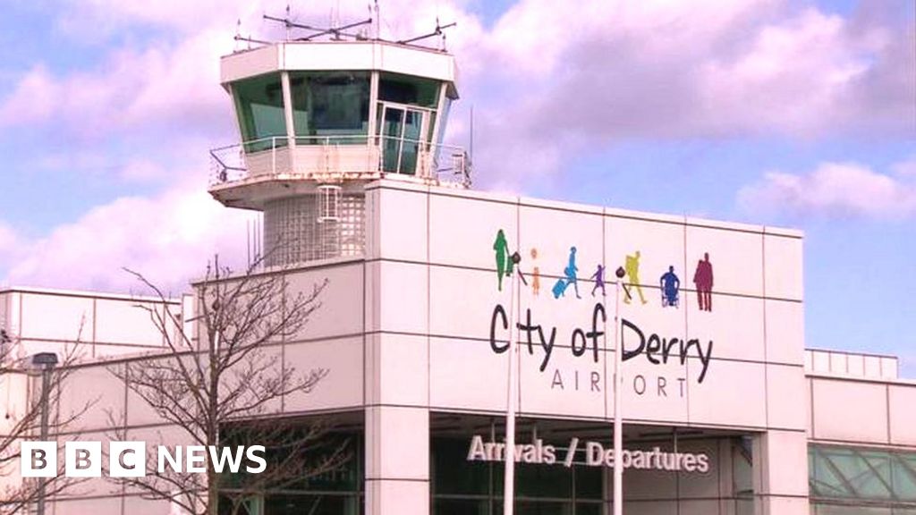 City Of Derry Airport: Sharp drop in passenger numbers - BBC News