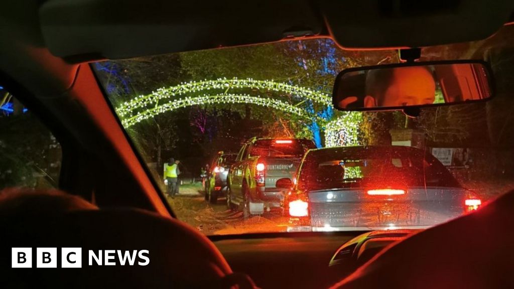 'Creepy' drive-through grotto 'an absolute fiasco' - BBC News