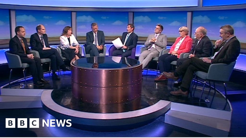Wales' European election candidates clash over referendum - BBC News