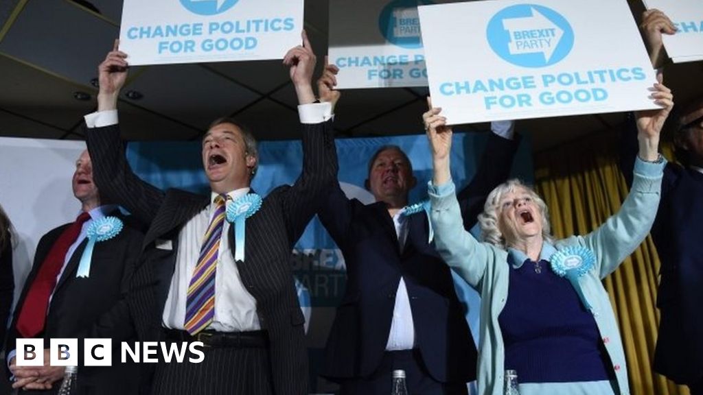 Brexit Party: Farage says Labour 'vulnerable' in Leave area