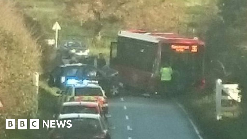 Hunstanton bus and car crash: Six injured