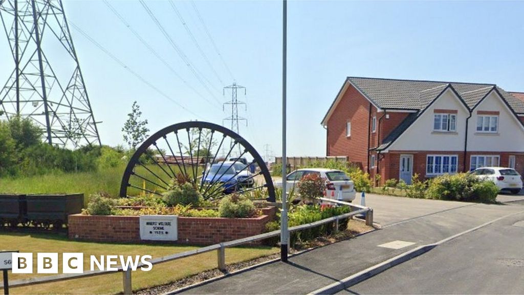 Treeton mining memorial to be moved back after complaints - BBC News