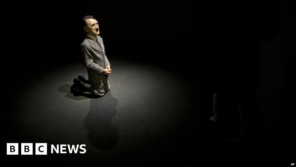 Kneeling Hitler sells for £11.9m in New York auction - BBC News