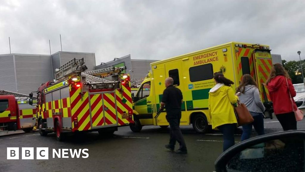'Dunkirk evacuation' sparked by Jet Centre cinema fire - BBC News