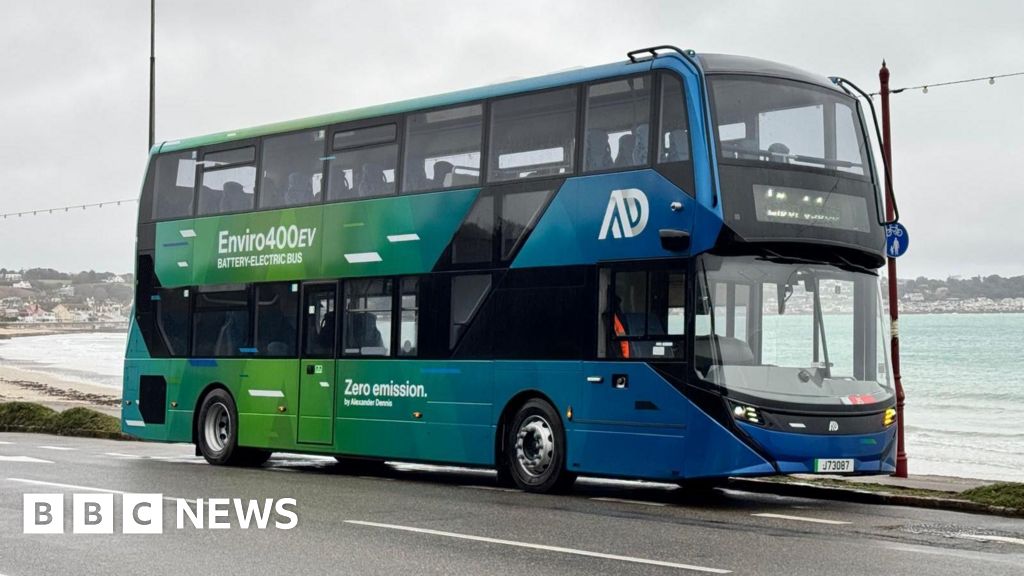 Jersey bus company trialling zero-emissions bus