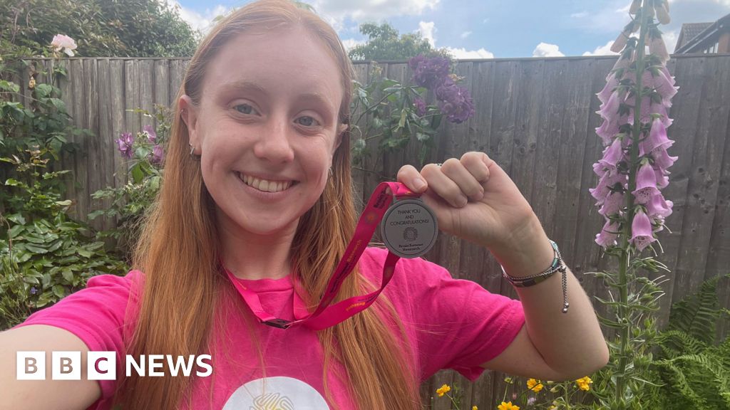 Student's exercise challenge brought Charlotte 'back to her dad'