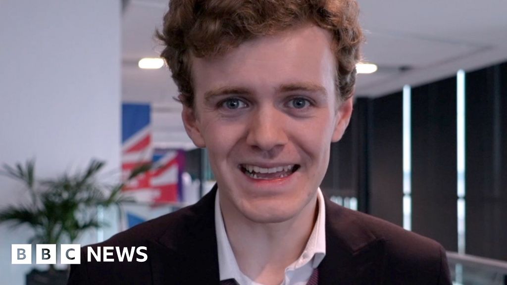 Quick-fire questions with youngest MP Sam Carling - BBC News