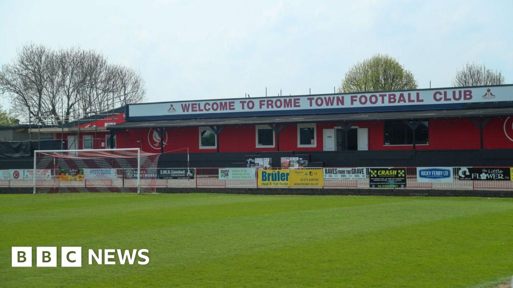 Frome Town FC: 'Celebrations' as new leader takes over stadium