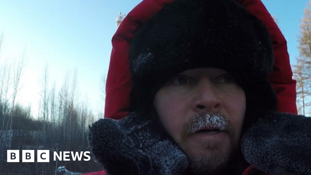 Ukraine war delays Karl Bushby's 24-year global walk attempt - BBC News