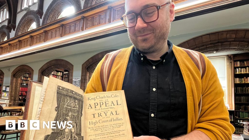 Rare court report of King Charles I's trial to go on display