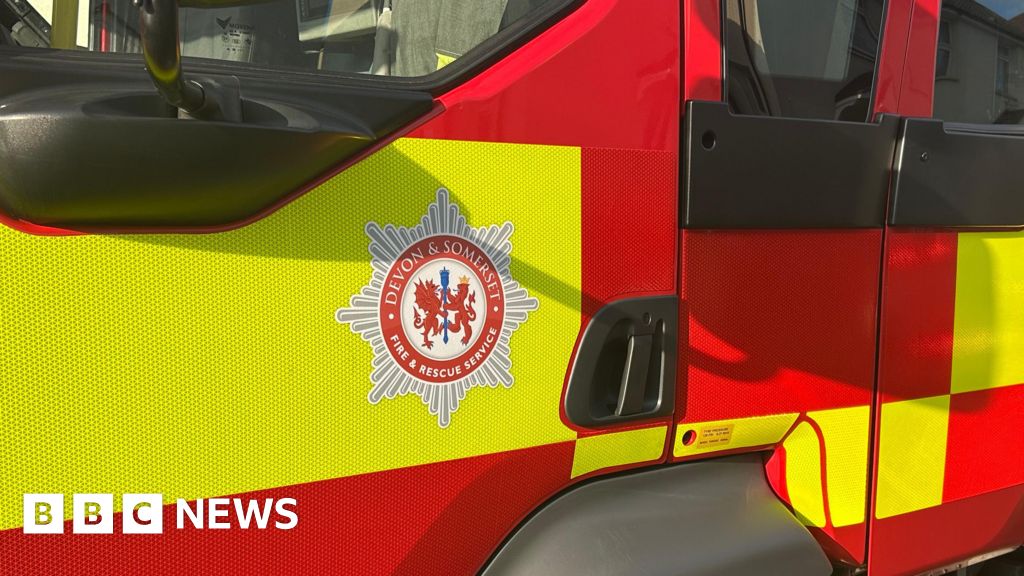 Cows rescued from overturned trailer near Crediton