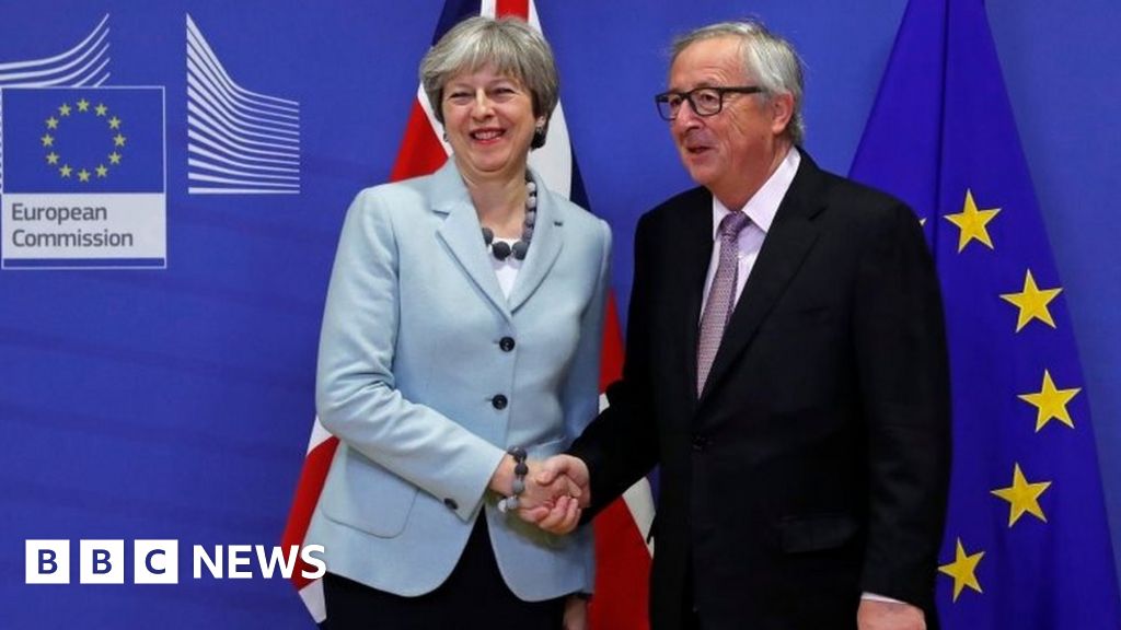 Irish border: May in Brussels for crucial Brexit meeting