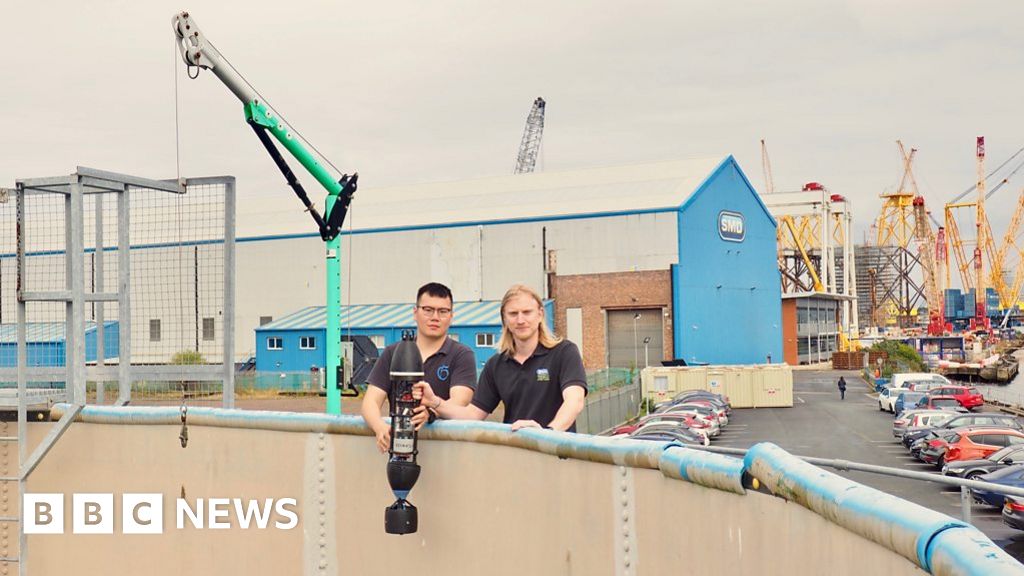 Robot swarms to map deep ocean depths - BBC News