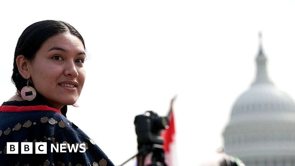 Native Americans plan to make history in the US election - BBC News