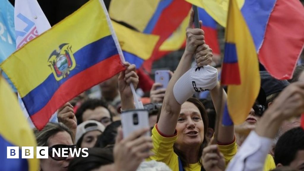 Ecuador will hold run-off poll to choose new president - BBC News