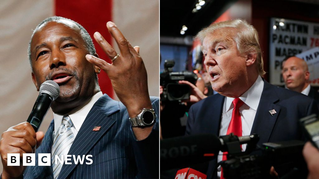 US outsiders lead the Republican race, but are they qualified? - BBC News