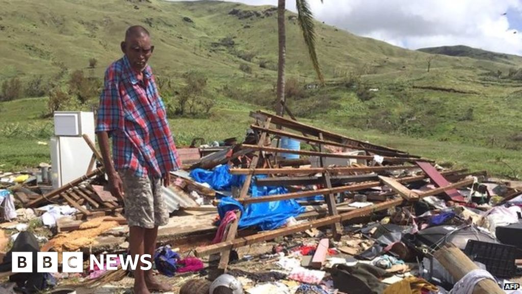 Fijians rebuild after 'worst cyclone in living memory' - BBC News