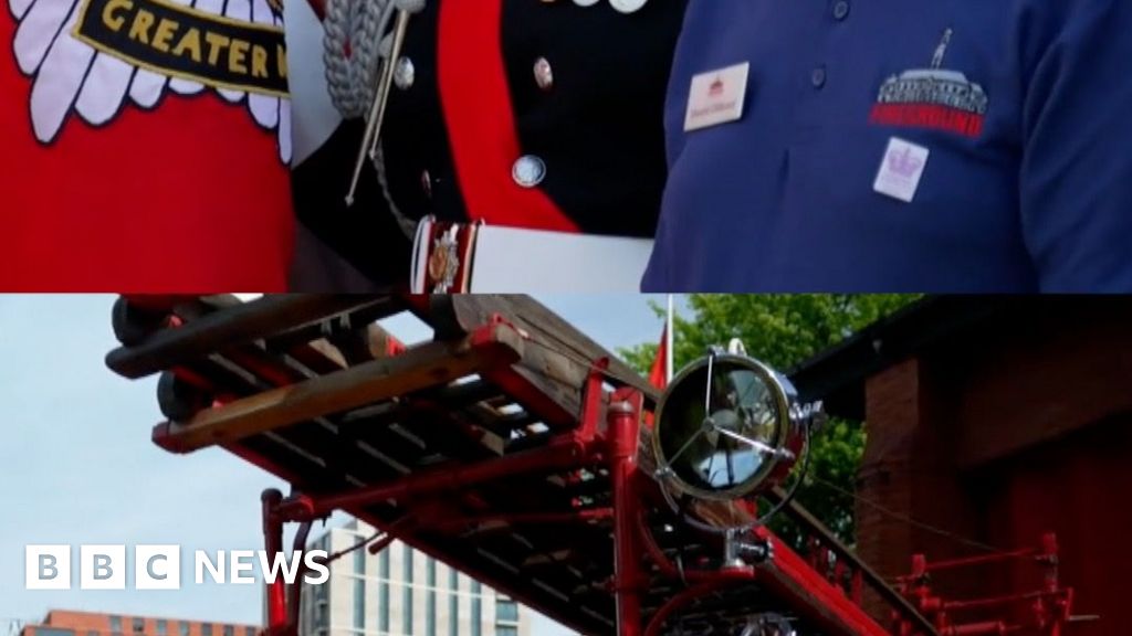 Celebrating 200 years of Greater Manchester's fire service - BBC News