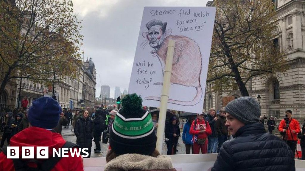 Inheritance tax: Farmers' protest heads to London