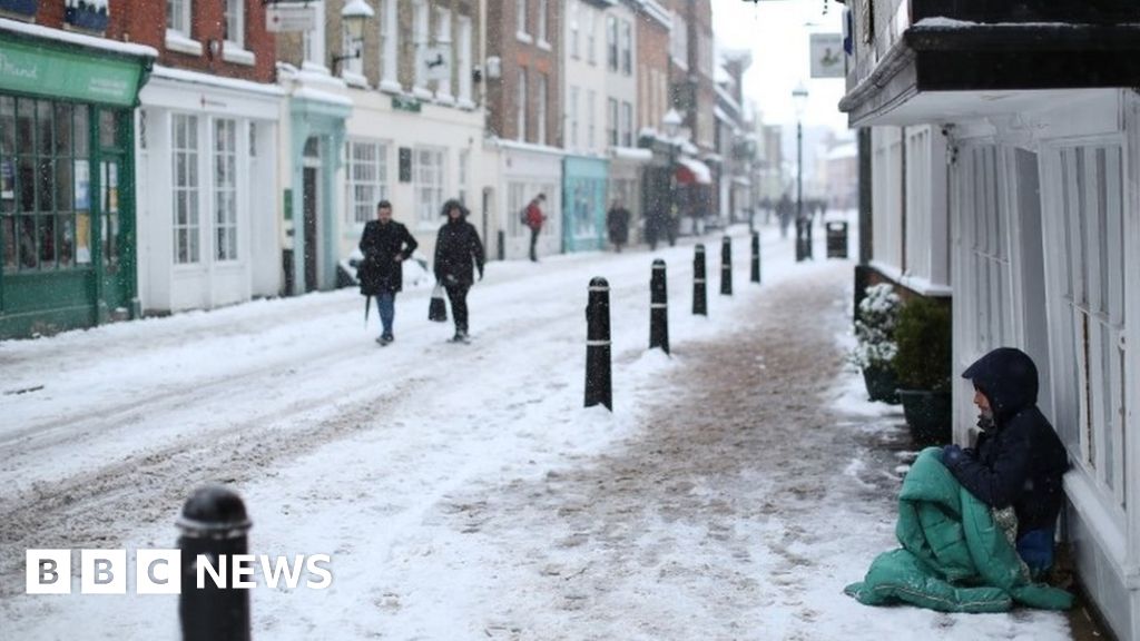 Storm Emma: It's -4C outside yet some homeless people are choosing ...