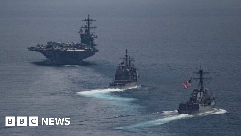 North Korea tension: US 'armada' was not sailing to Korean peninsula - BBC News