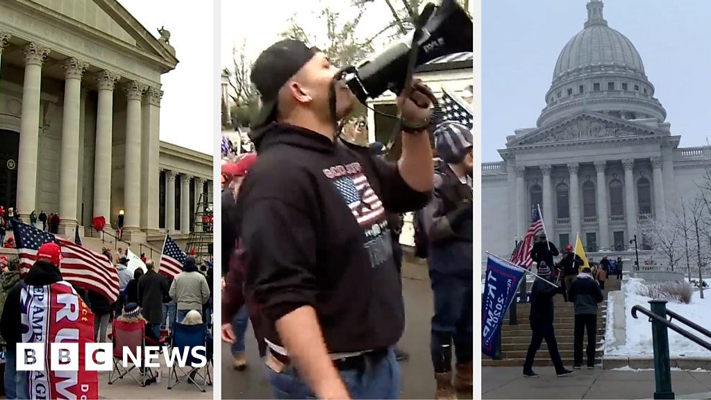 How protests swept across the US - BBC News