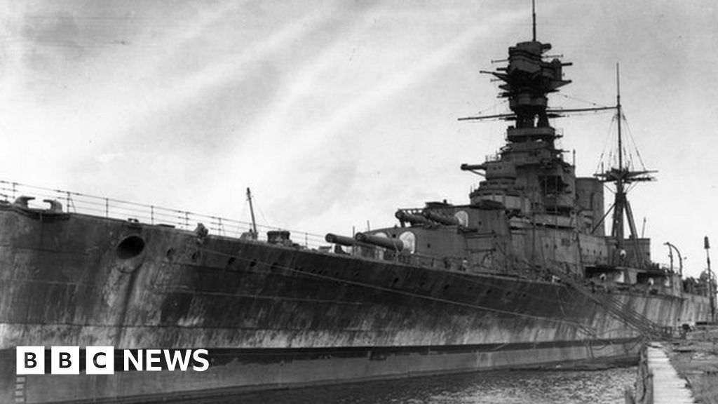Remembering HMS Hood, the mighty warship launched in Clydebank - BBC News