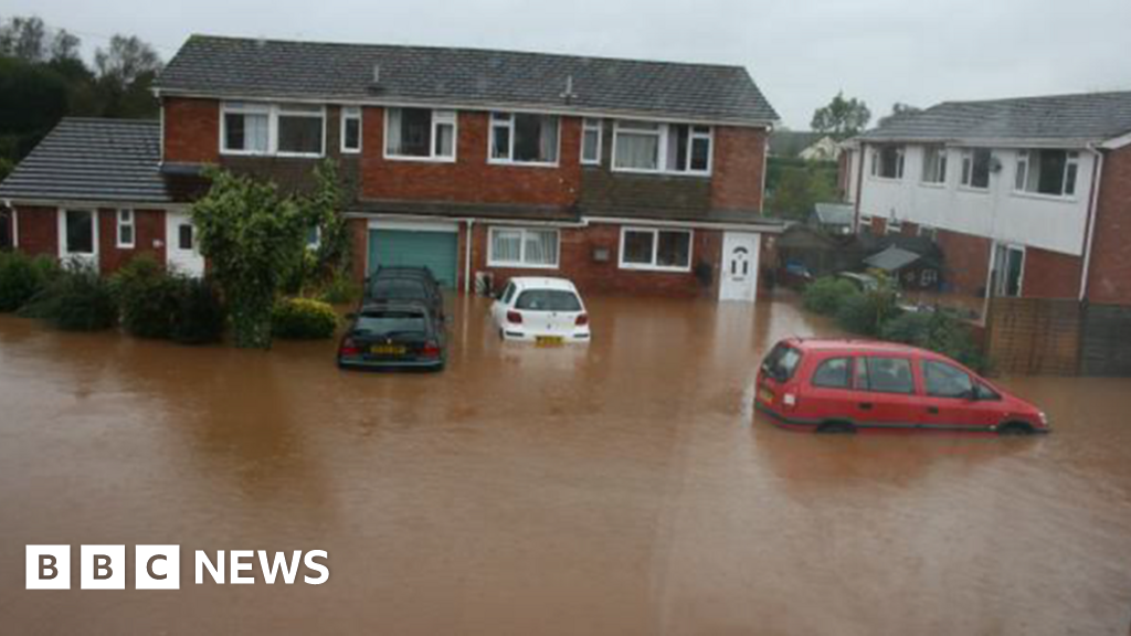 'End in sight' for Feniton flooding says council - BBC News