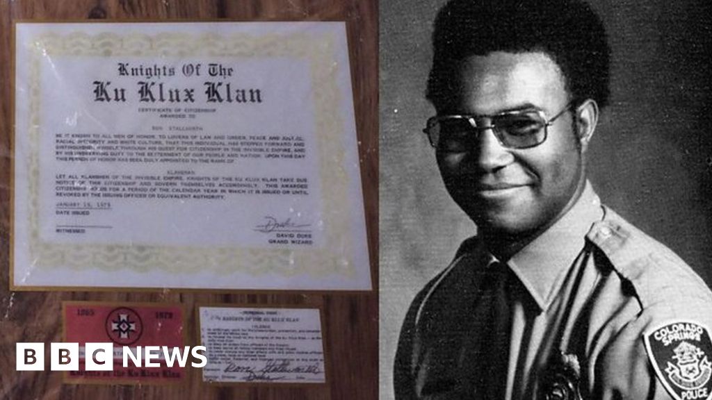 How an African American police officer ended up as a KKK member