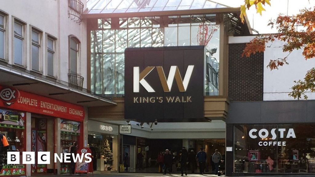 Gloucester King's Walk Shopping Centre revamp near completion - BBC News