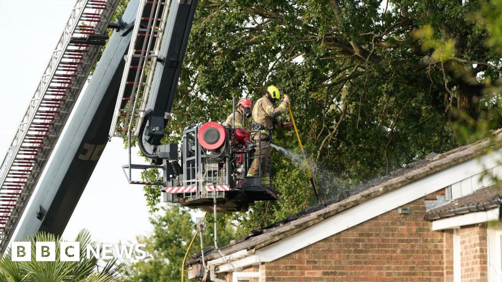 Dog dies in Crawley house fire - BBC News