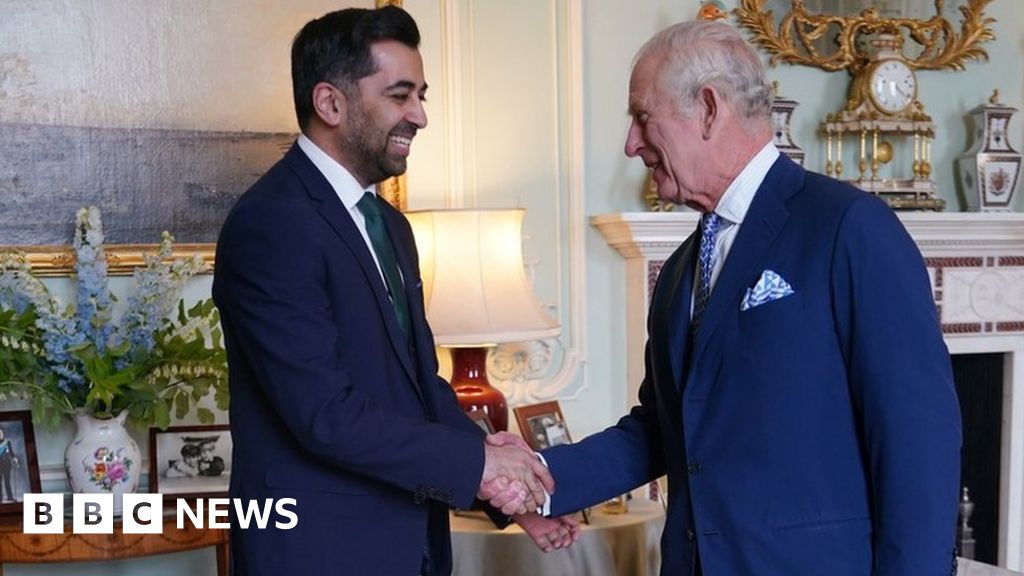 Humza Yousaf has first audience with King Charles