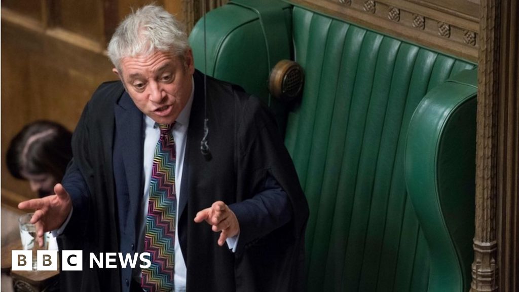 Speaker Bercow 'could be denied peerage' - BBC News