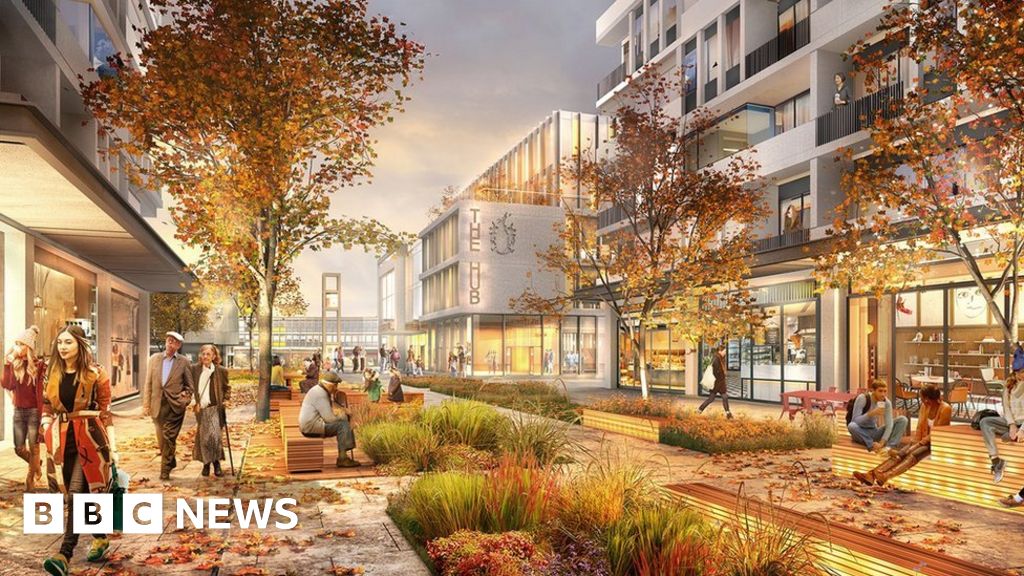 'Ambitious' Stevenage town centre redevelopment launched - BBC News