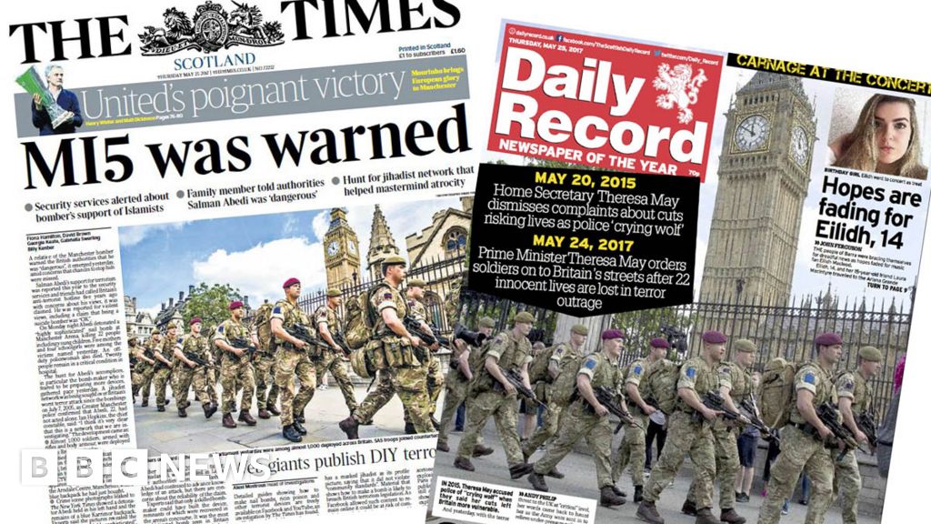 Scotland's papers: 'MI5 was warned' - BBC News