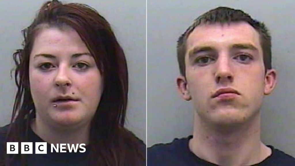 Exeter couple jailed for 'violent' ex attack - BBC News